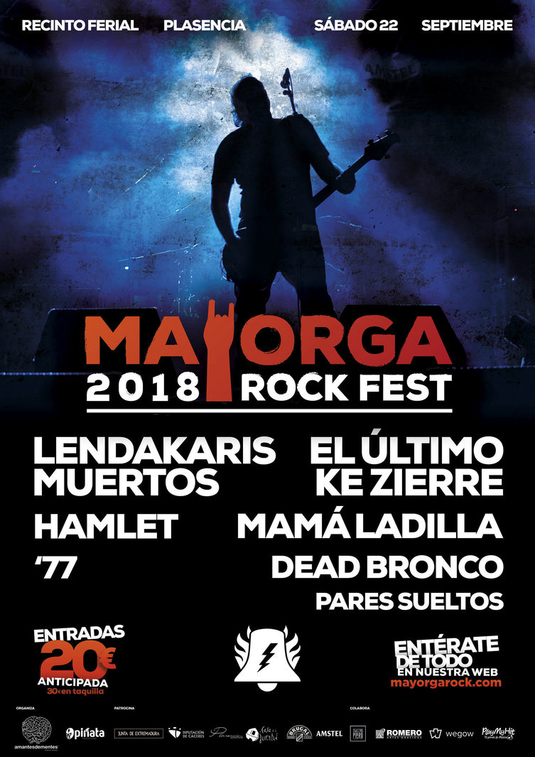 Evento: Mayorga Rock Fest 2018 - Plasencia (Cáceres)