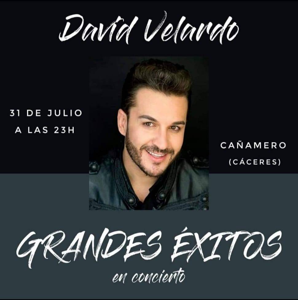 Evento: David Velardo (2021) - Cañamero (Cáceres) | Cadena Silva