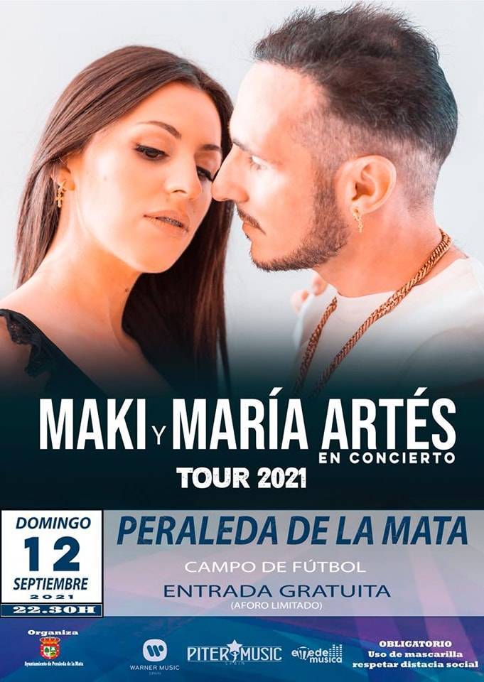Evento: Maki y María Artés (2021) - Peraleda de la Mata (Cáceres ...