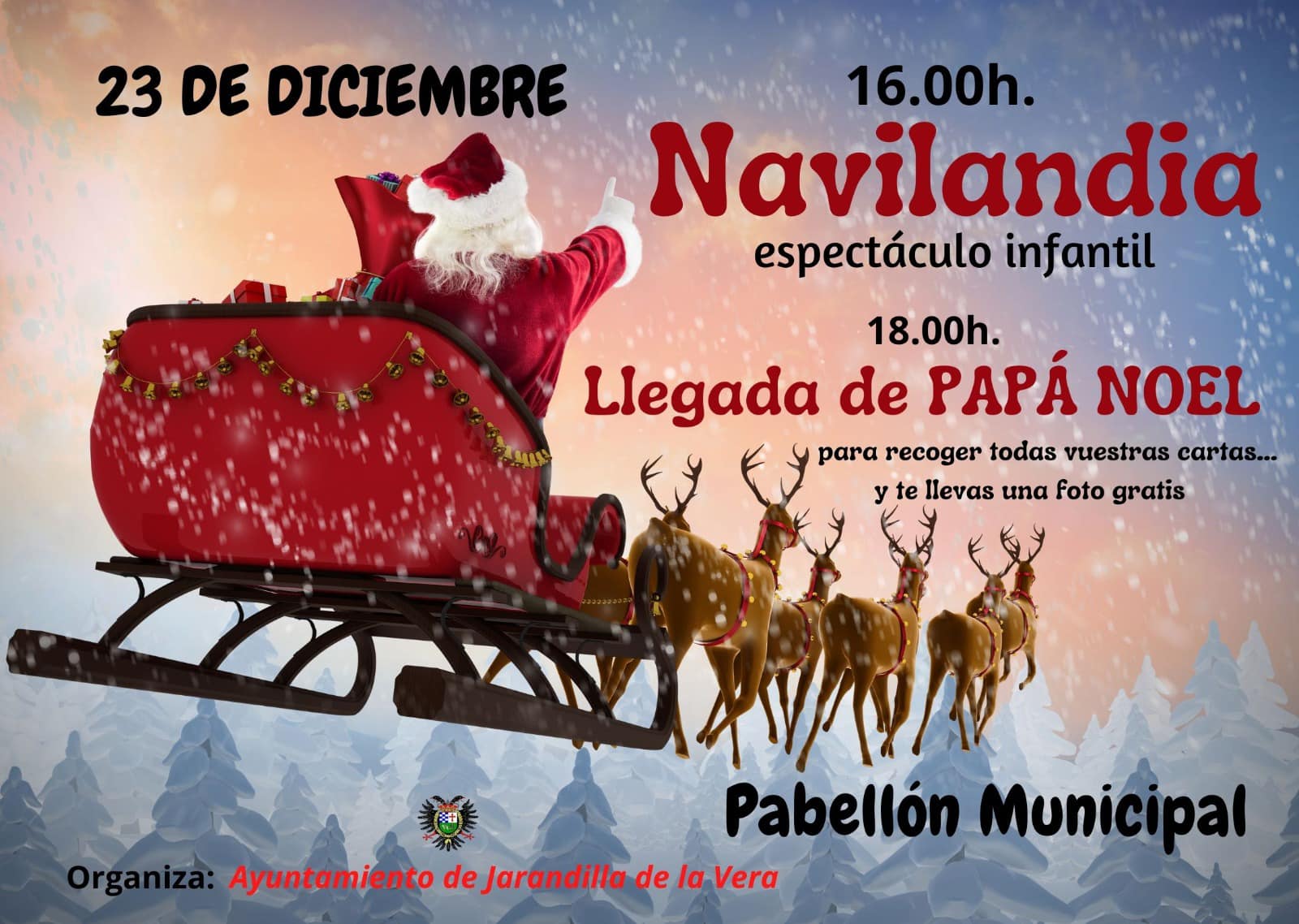Evento: Navilandia y Papá Noel (2022) - Jarandilla de la Vera (Cáceres ...
